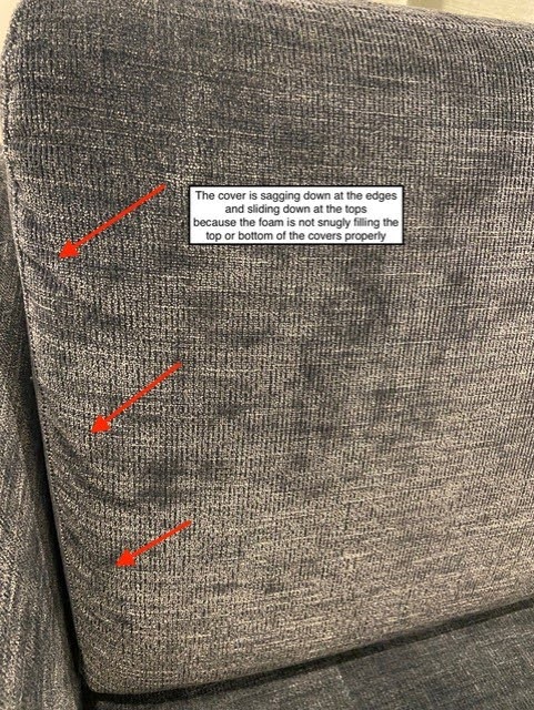 Edinburgh Sofa Inspection Report... - Signature Upholstery